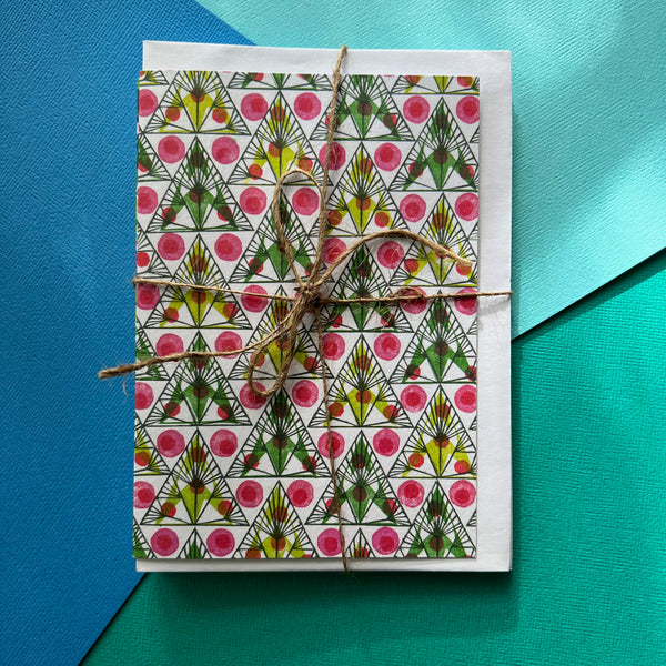 Christmas card set - Pattern Magic - Little Rowan Redhead